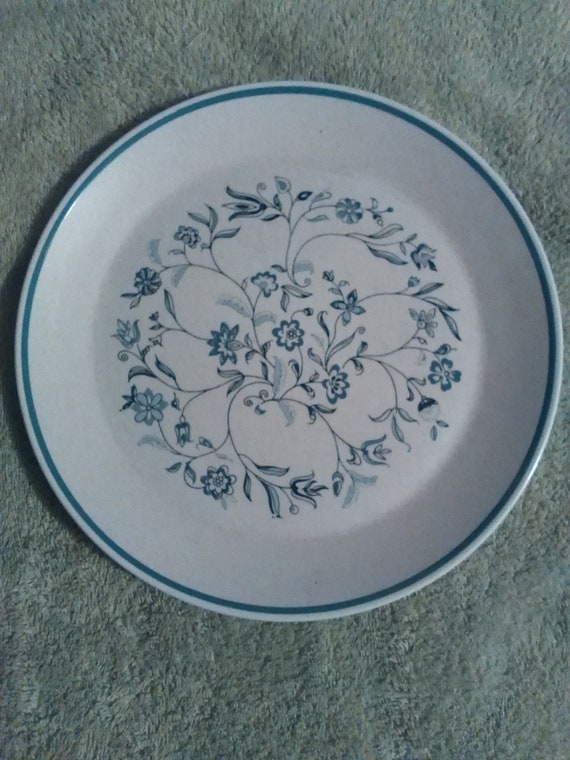Lenox Temperware Blue Breeze Pattern Dinner Plate Made in USA - Etsy