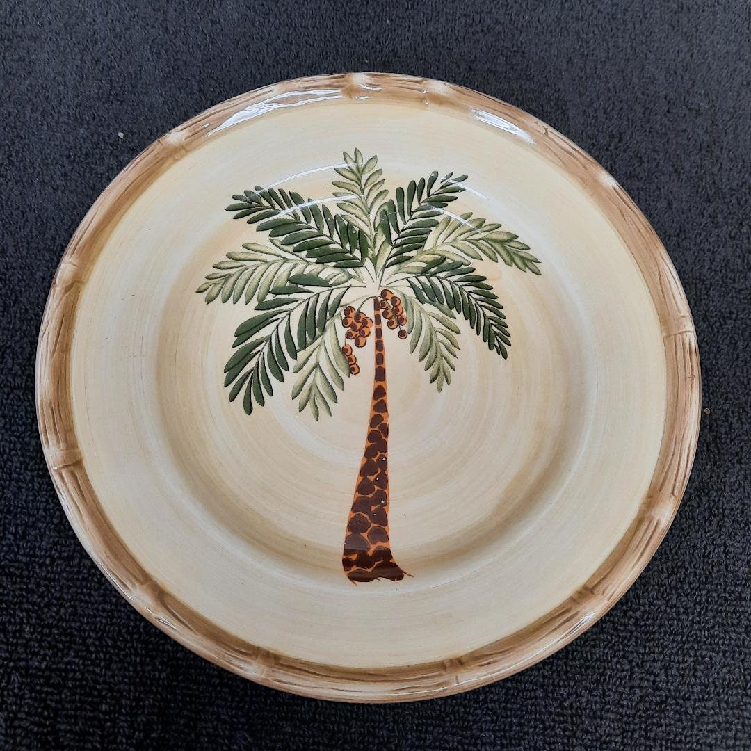 Home Trends West Palm Pattern Dinnerware Pieces Choice - Etsy
