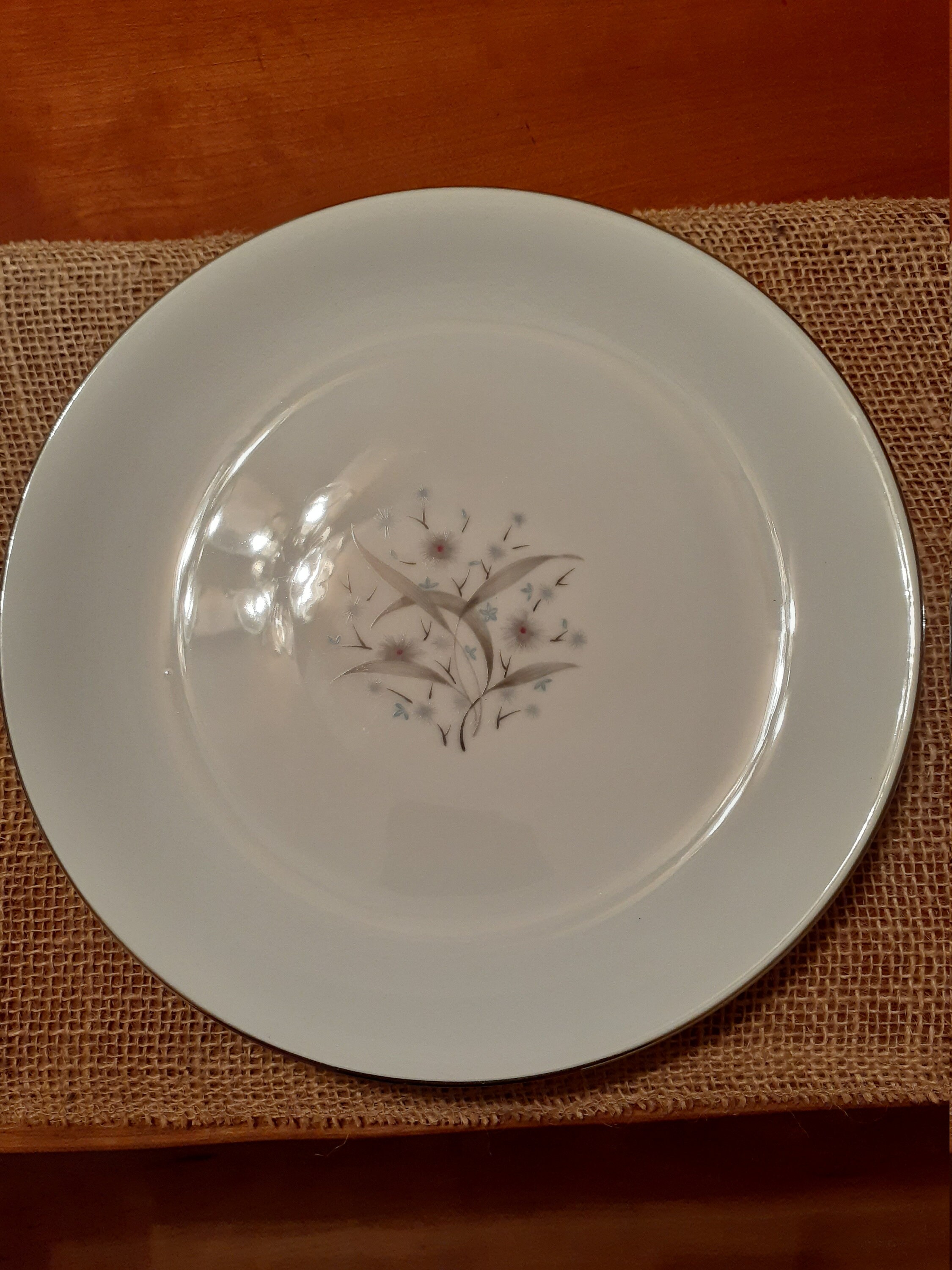 Fine China of Japan Carlton Pattern Dinner Plate - Etsy