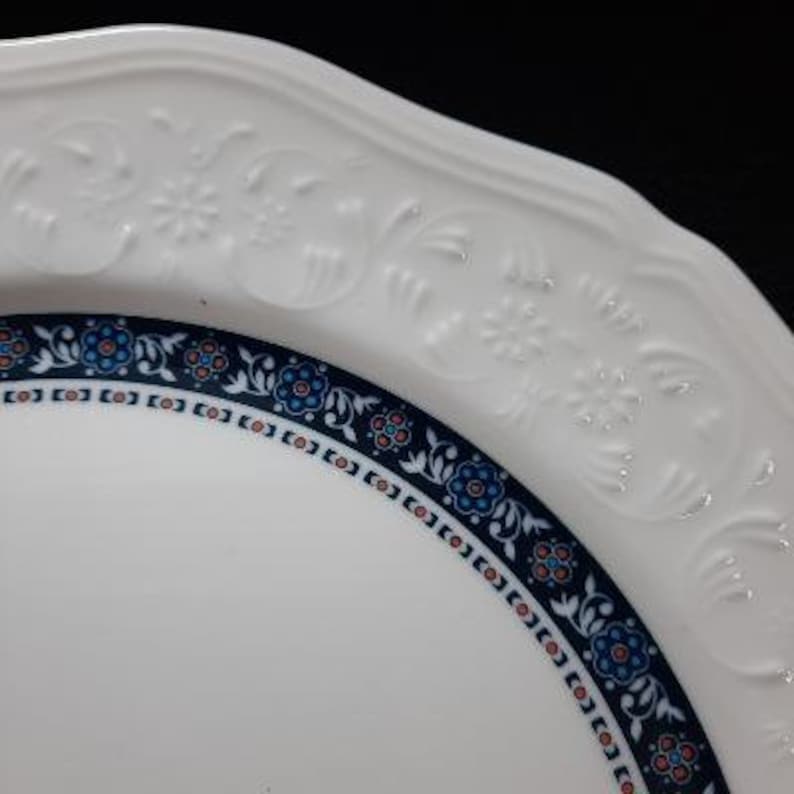 Hankook Super Bone Fine China St James HNK27 Pattern Dinner Plate - Etsy