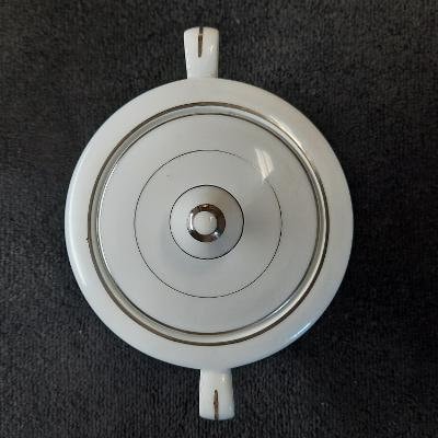 M Fine China Japan Waid 5036 Pattern Sugar Bowl With Lid Platinum Trim ...