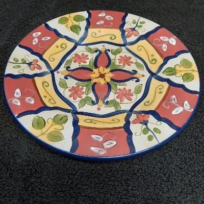 Pier 1 Earthenware Vallarta Pattern Dinnerware Choice Hand - Etsy