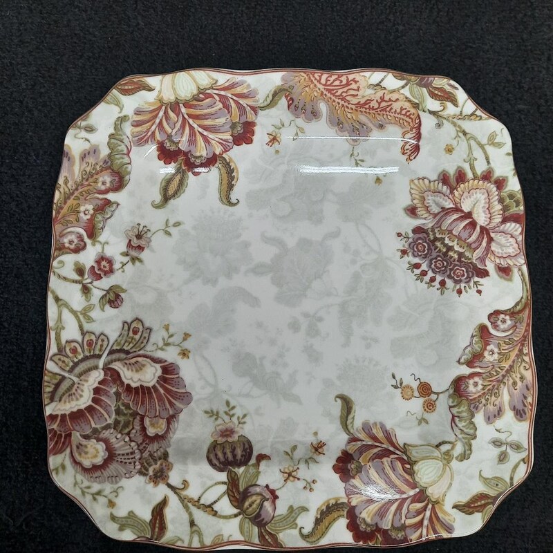 Vintage Square Plate - Etsy