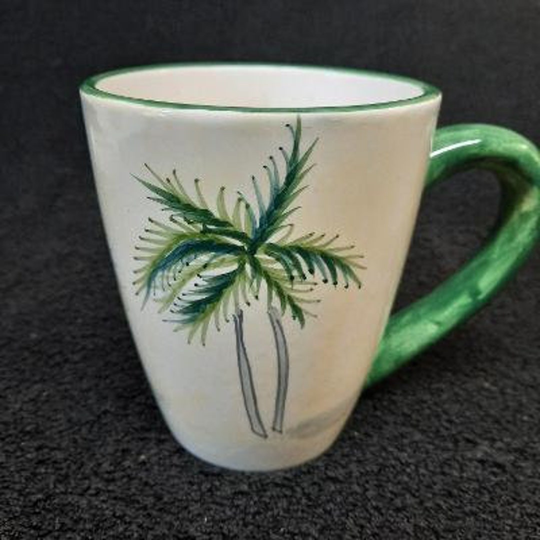 Sakura Oneida Casual Dining Tropical Breeze Pattern Coffee Mug Hand ...