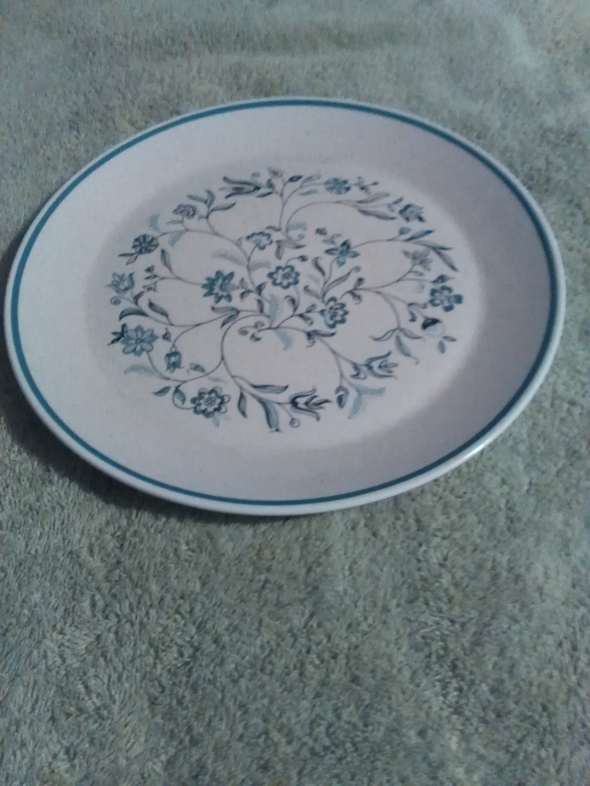 Lenox Temperware Blue Breeze Pattern Dinner Plate Made in USA - Etsy
