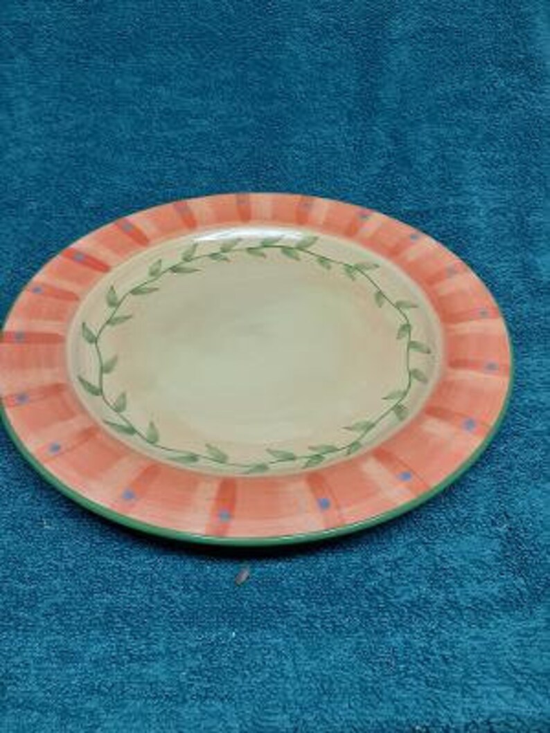 Pfaltzgraff Napoli Pattern Hand Painted Dinner Plate - Etsy