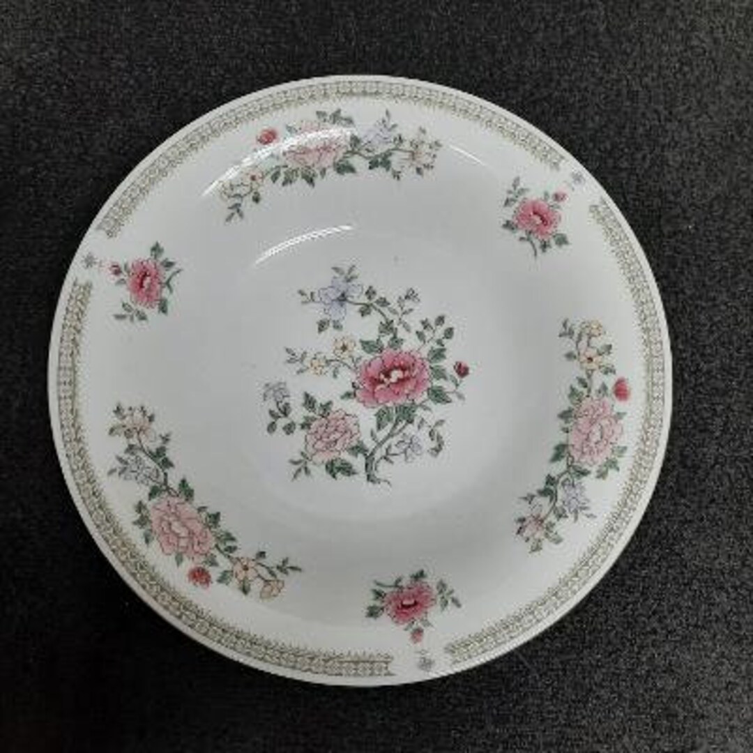 Trisa Fine Porcelain 1560 Roses Pattern Coupe Soup Bowl - Etsy
