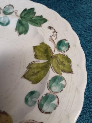 Metlox Vernon Ware Vineyard Pattern Salad Plate Made in - Etsy