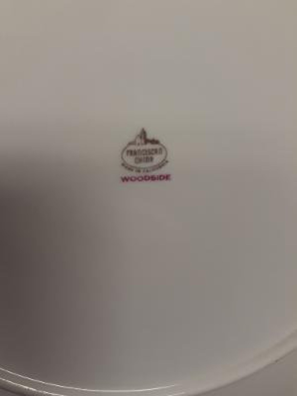 Franciscan Woodside Pattern Dinner Plate Made in California - Etsy