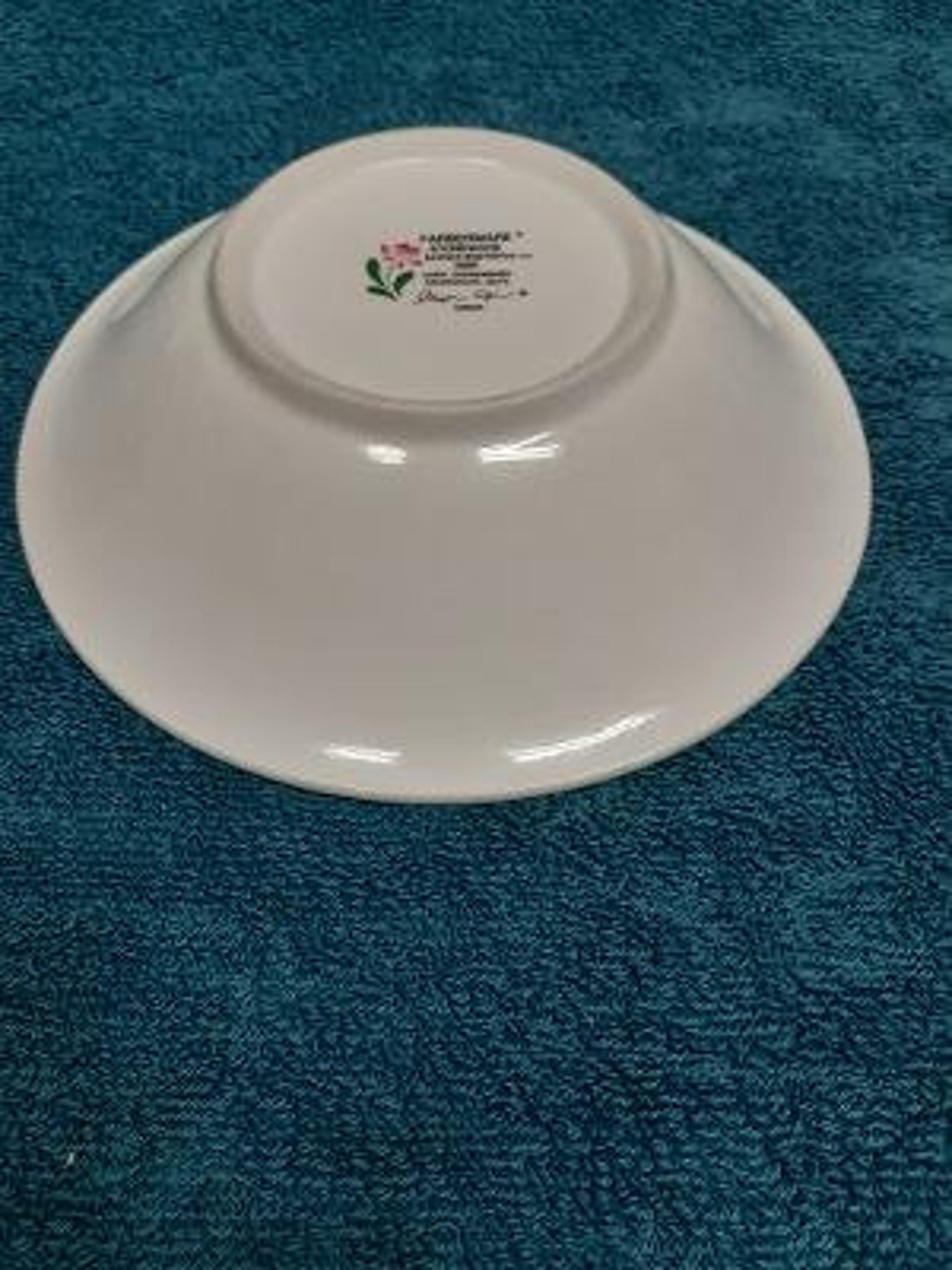 Farberware Stoneware Dorchester Pattern Cereal Bowl - Etsy