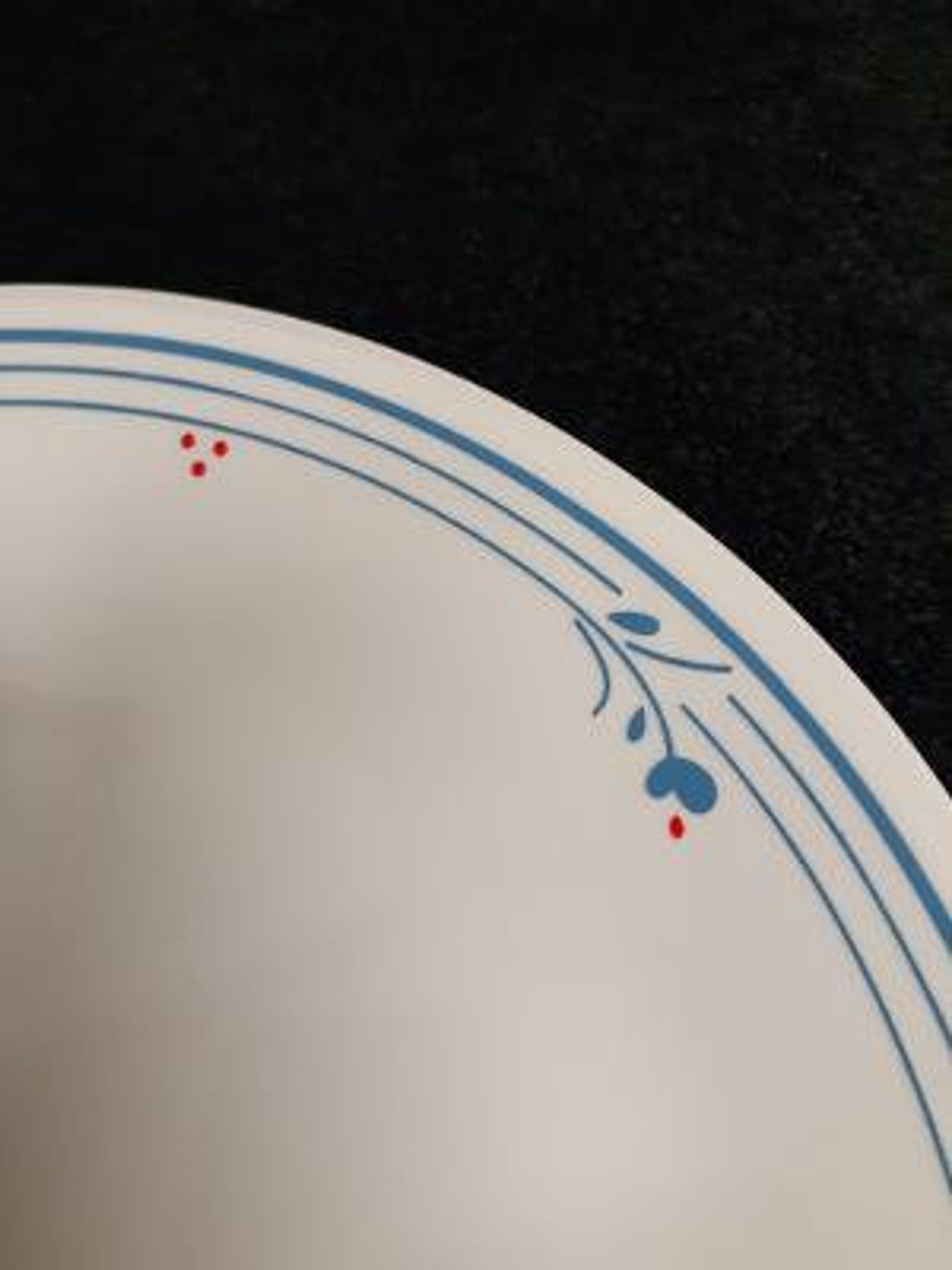 Corning Corelle Country Violets Pattern Dinner Plate Made in - Etsy