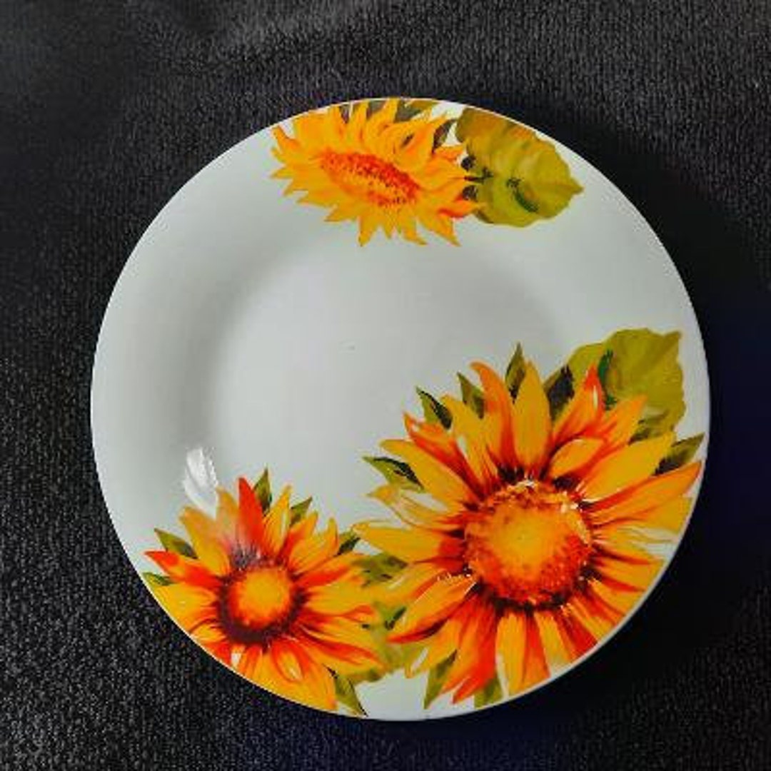 Royal Norfolk Sunflower Pattern Dinnerware Piece Choice Plate ...