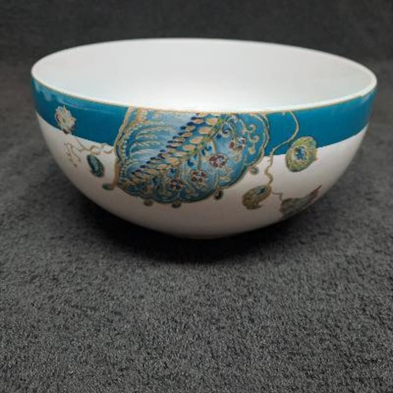 222 Fifth Fine China Eliza Teal Pattern Dinnerware Choice Piece Dinner ...