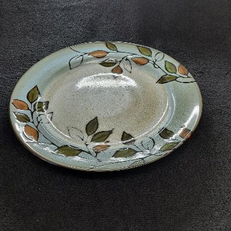 Pfaltzgraff Everyday Rustic Leaves Pattern Dinner Plate - Etsy