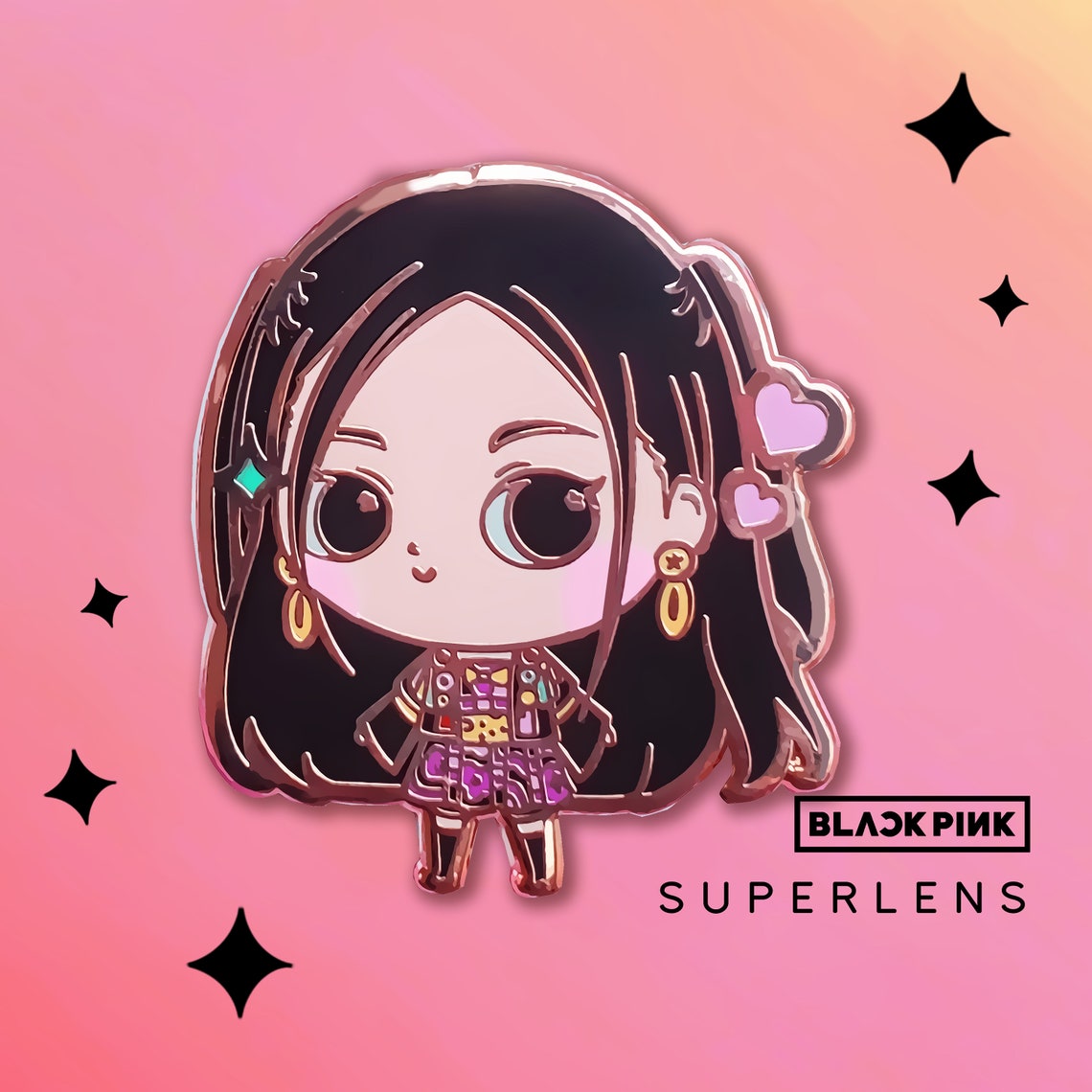 BLACKPINK: Jisoo Pin - Etsy