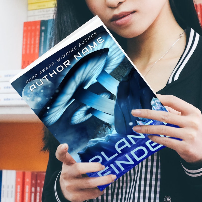Science Fiction Premade Book Cover. - Etsy