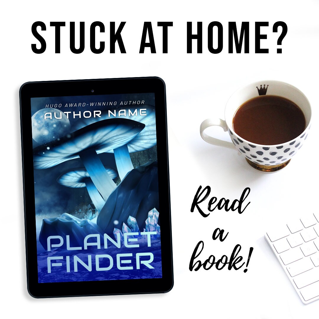 Science Fiction Premade Book Cover Etsy