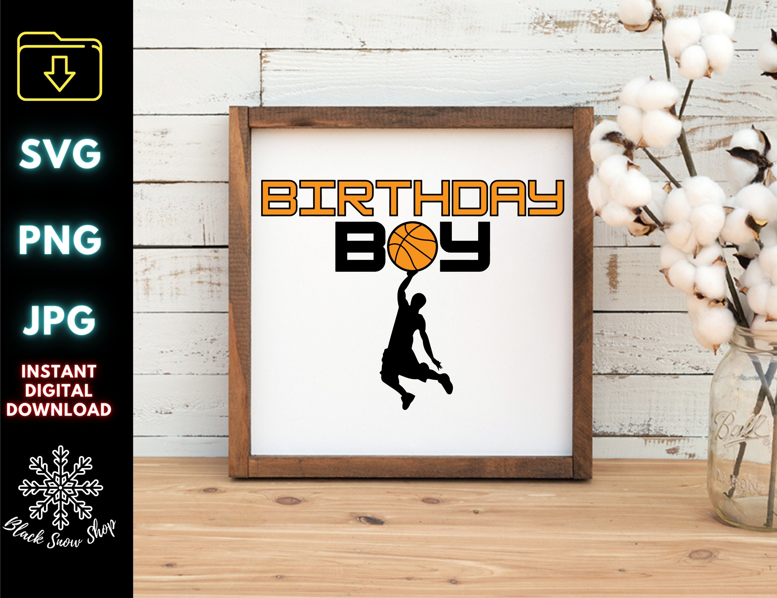 Basketball Birthday Boy Svg sports Birthday Svgkid T-shirt - Etsy
