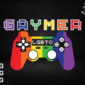 Gaymer Svg,pride Svg,rainbow Controller, LGBTQ, Pride Month,lgbtq Svg ...