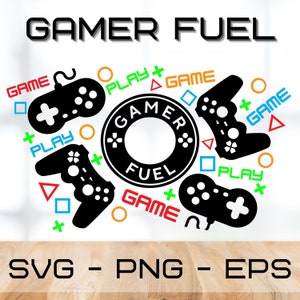 Gamer Fuel Wrap Venti Cold 24 Oz Cup Svg,venti Full Wrap Svg,full Wrap ...