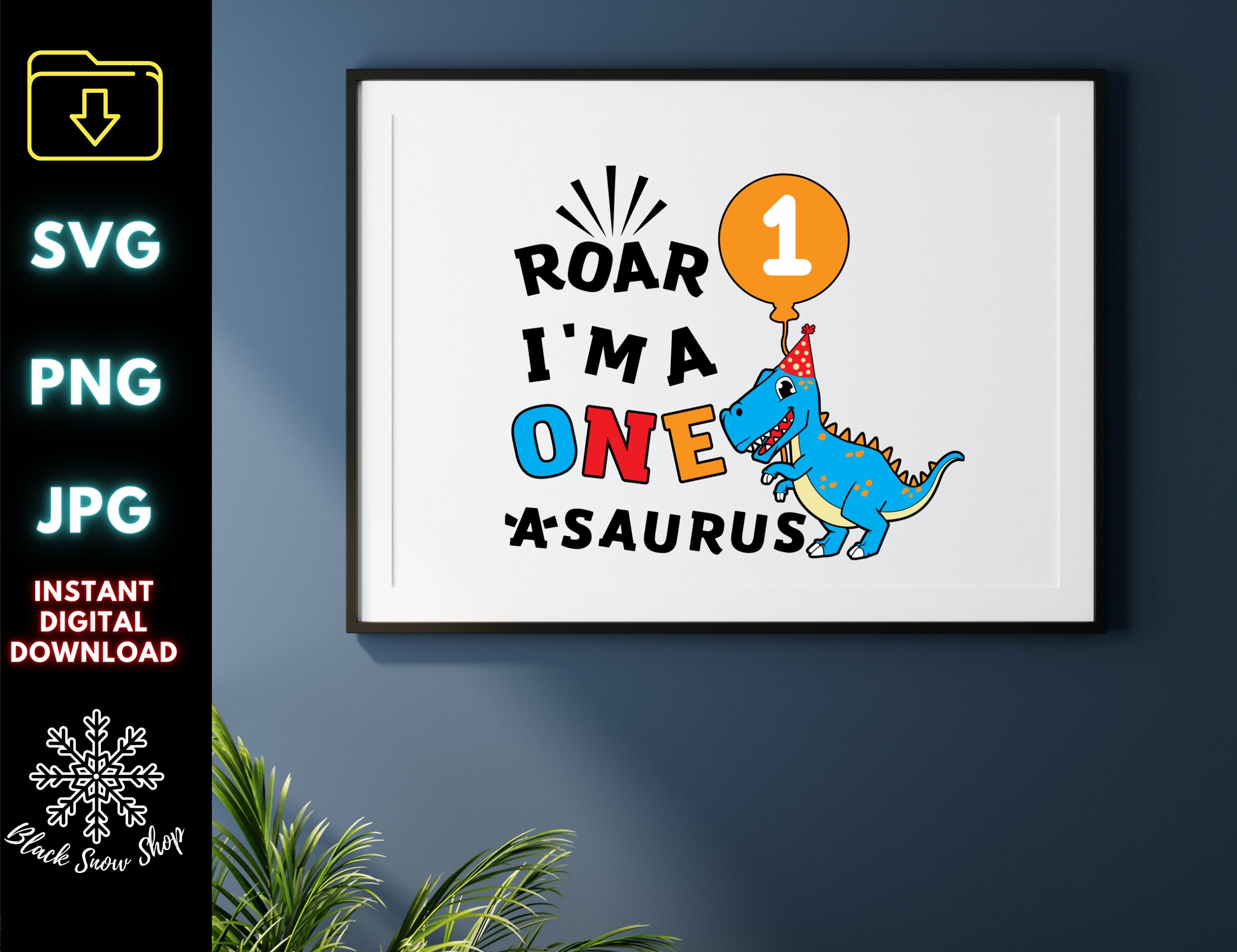 One-a-saurus Svgfirst Birthday Kid Shirt Svg Dinosaur One - Etsy