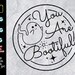 You Are Bootiful Svgfunny Halloween Svgcute Ghost Svg Fall - Etsy