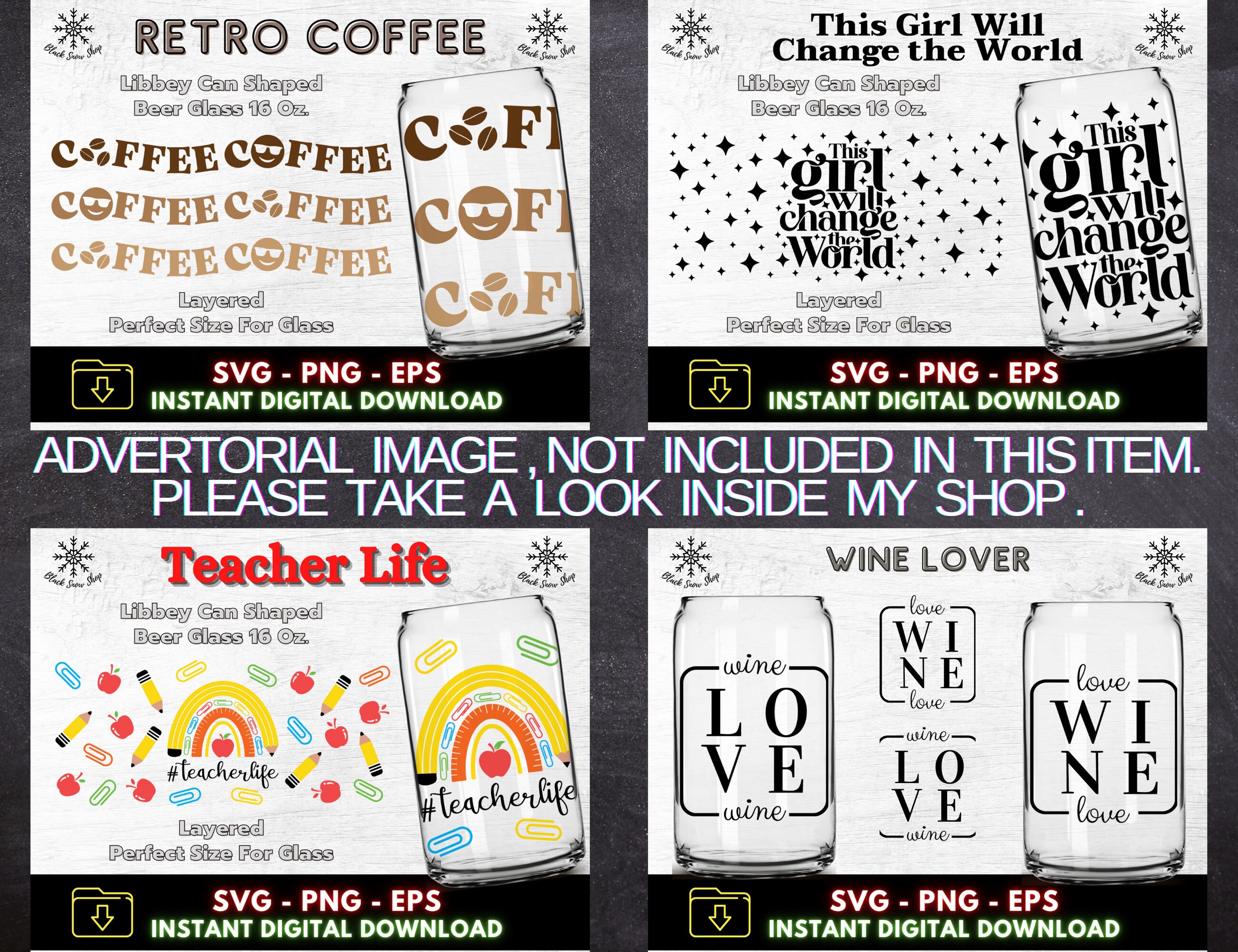 Teacher Glass Wrap Svg Teacher Svglibbey 16 Oz Beer Can - Etsy