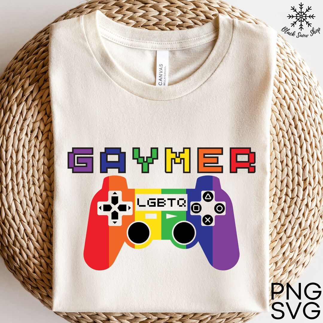 Gaymer Svg,pride Svg,rainbow Controller, LGBTQ, Pride Month,lgbtq Svg ...