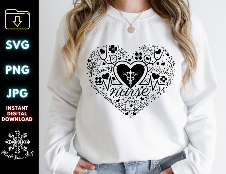 Heart Nurse Symbol Svg Heart Nurse Svg Nurse Life Svgnurse - Etsy
