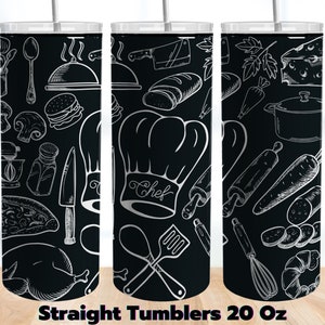 Chef Wrap Sublimation Png Chef Cupbest Chef Tumbler - Etsy