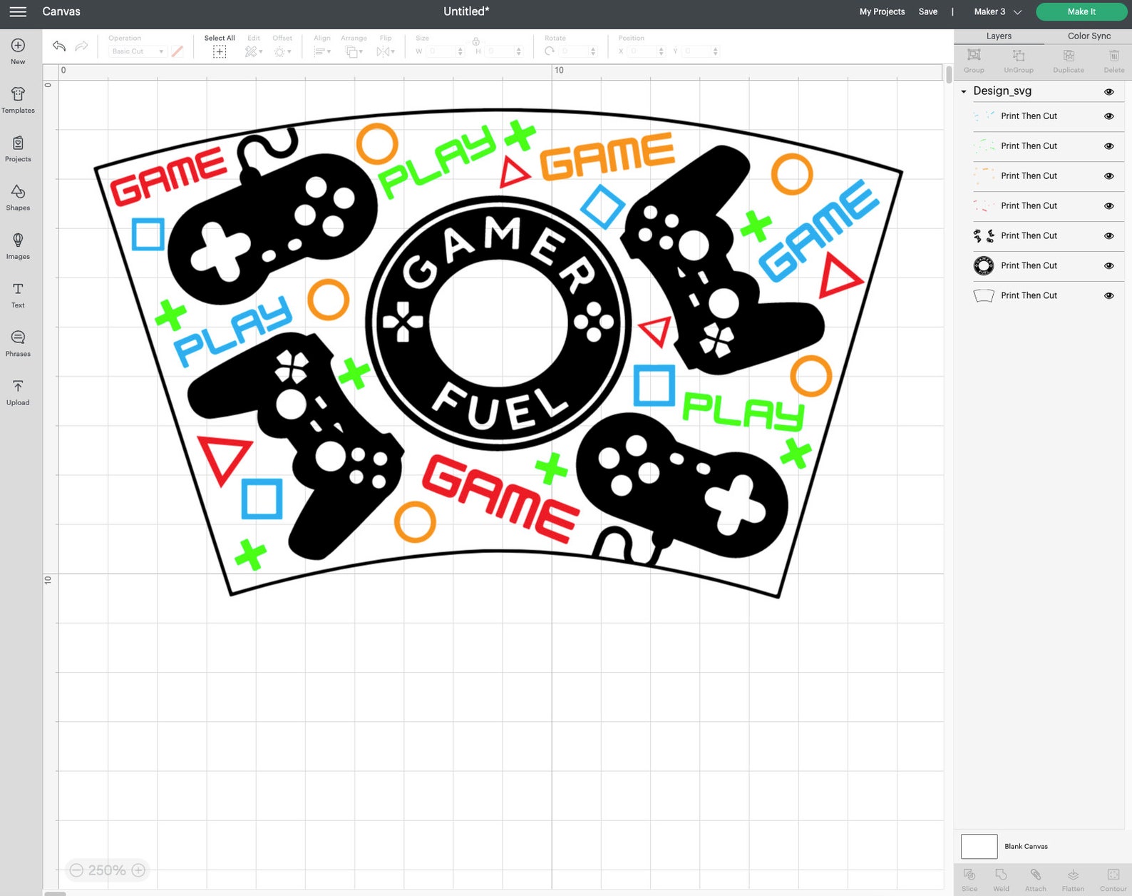 Gamer Fuel Wrap Venti Cold 24 Oz Cup Svgventi Full Wrap - Etsy