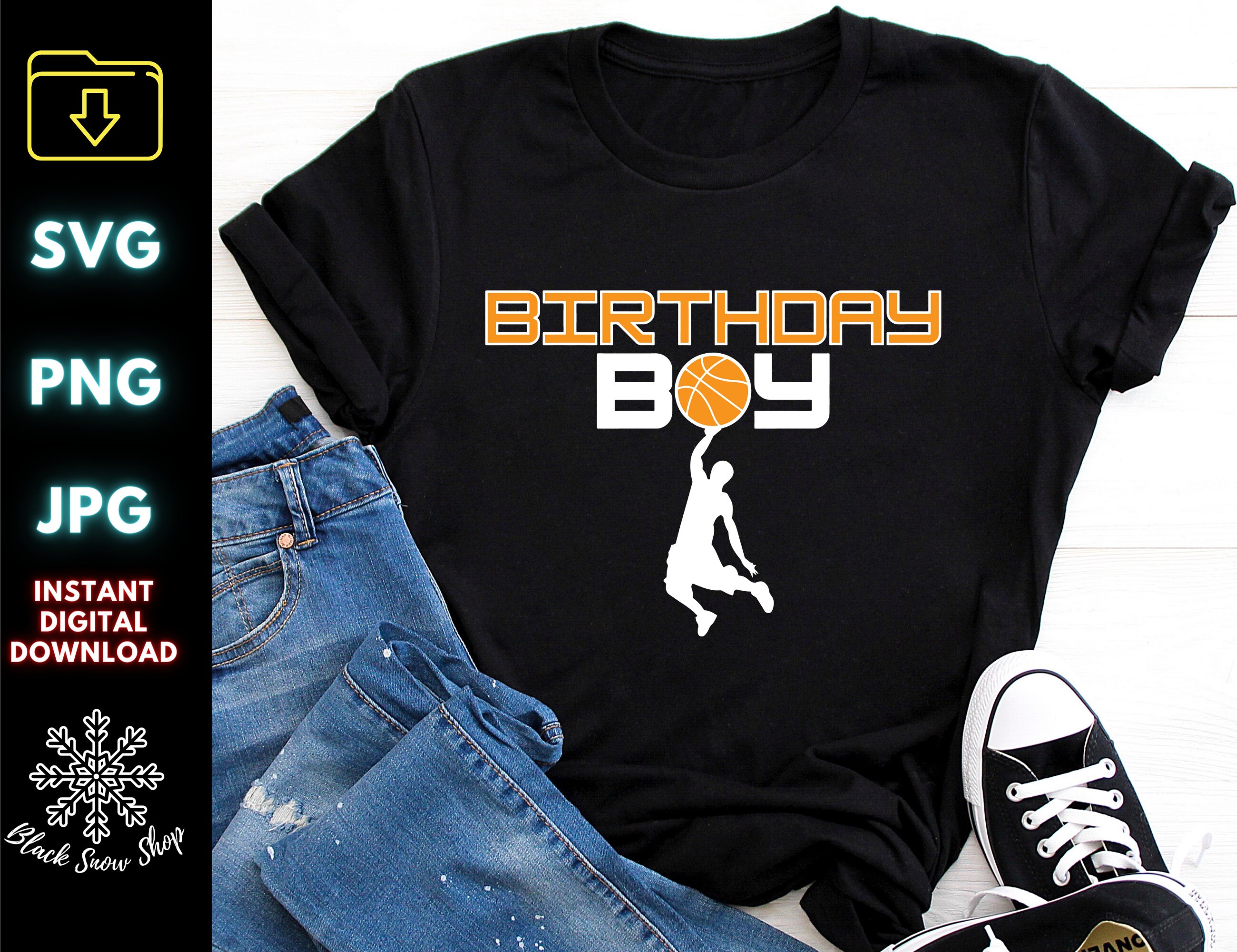 Basketball Birthday Boy Svg sports Birthday Svgkid T-shirt - Etsy
