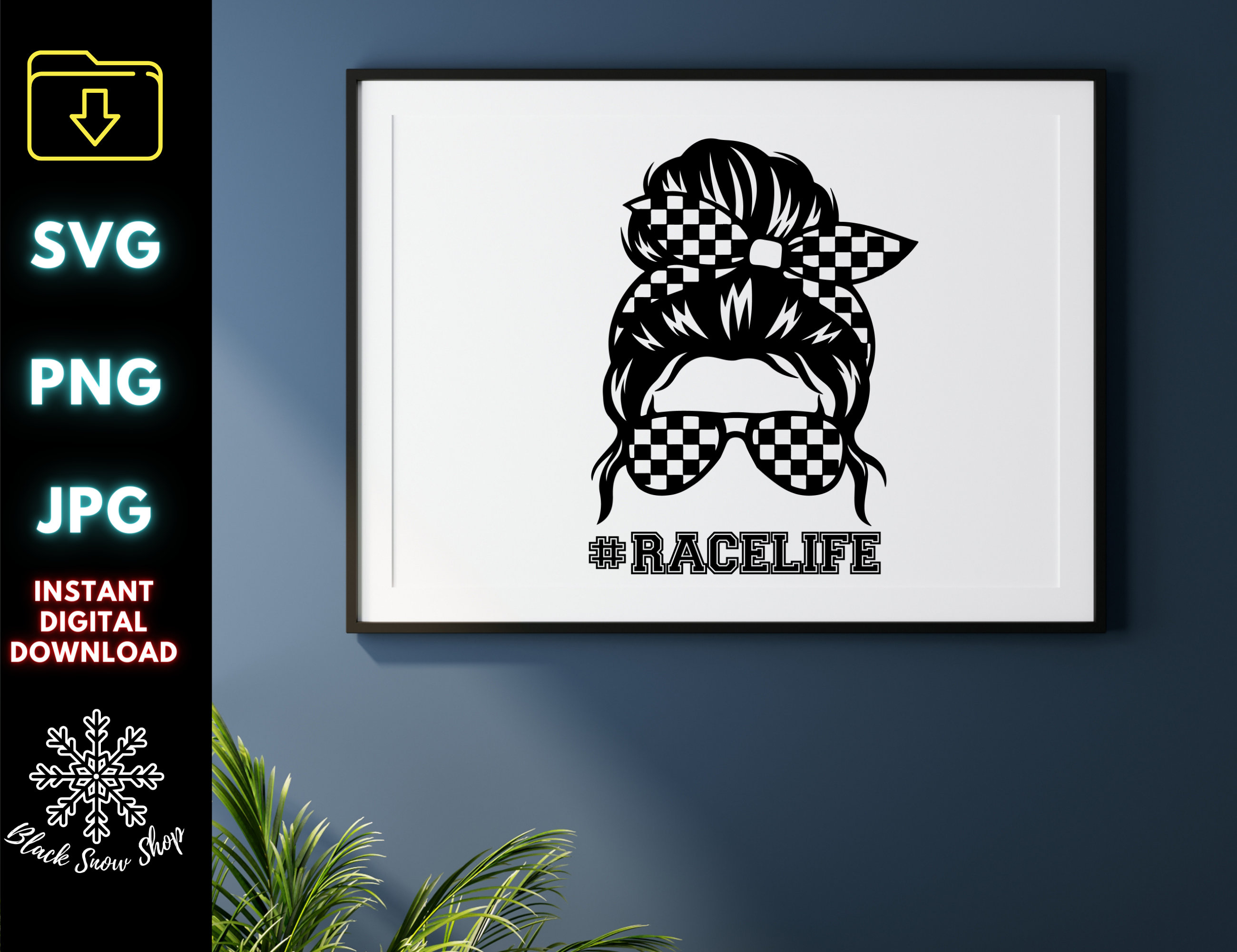 Race Life Messy Bun Svg Messy Bun SVG Racing Life - Etsy Canada