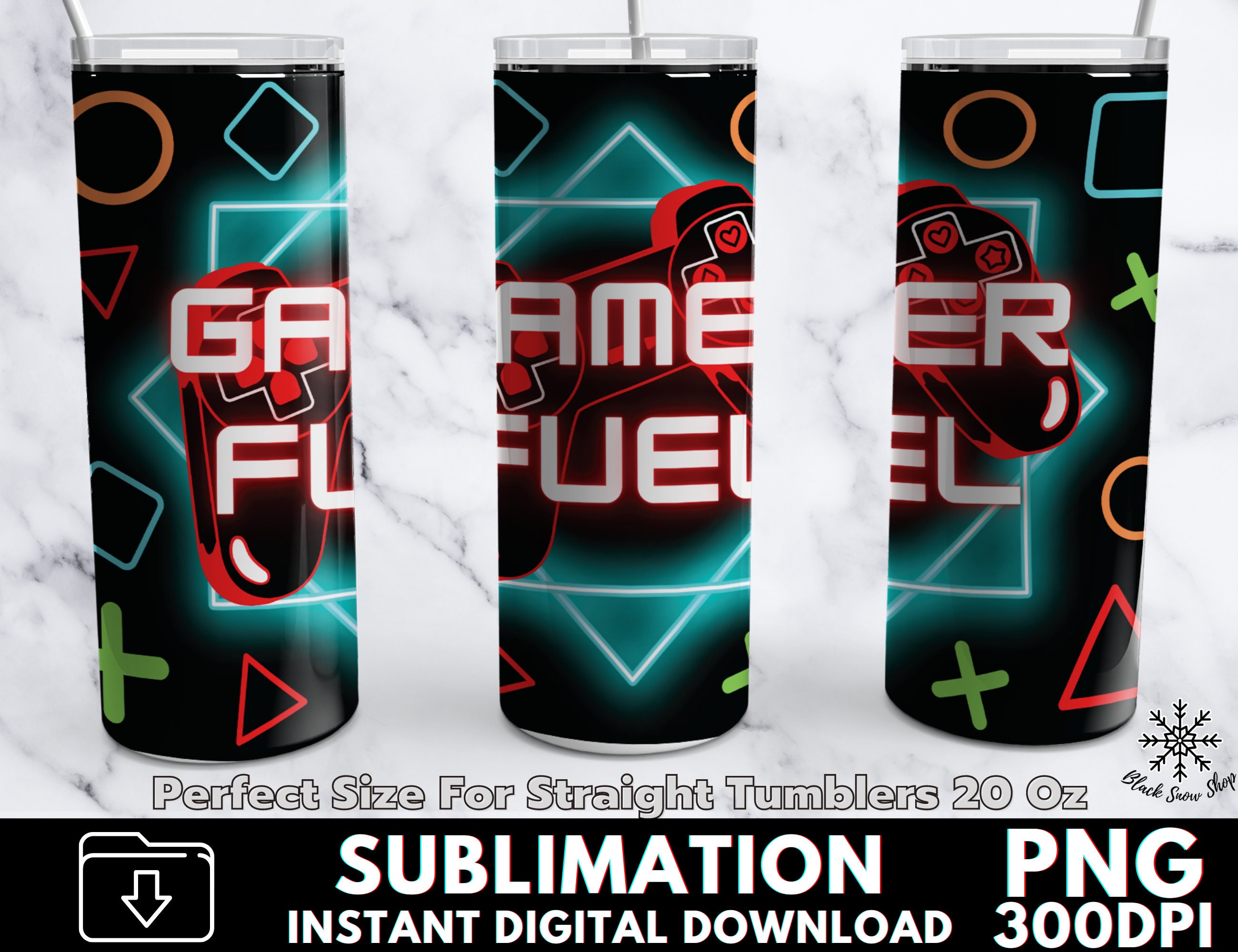 Gamer Fuel Wrap Sublimation Pnggamer Cupgame Pnggaming Cup - Etsy