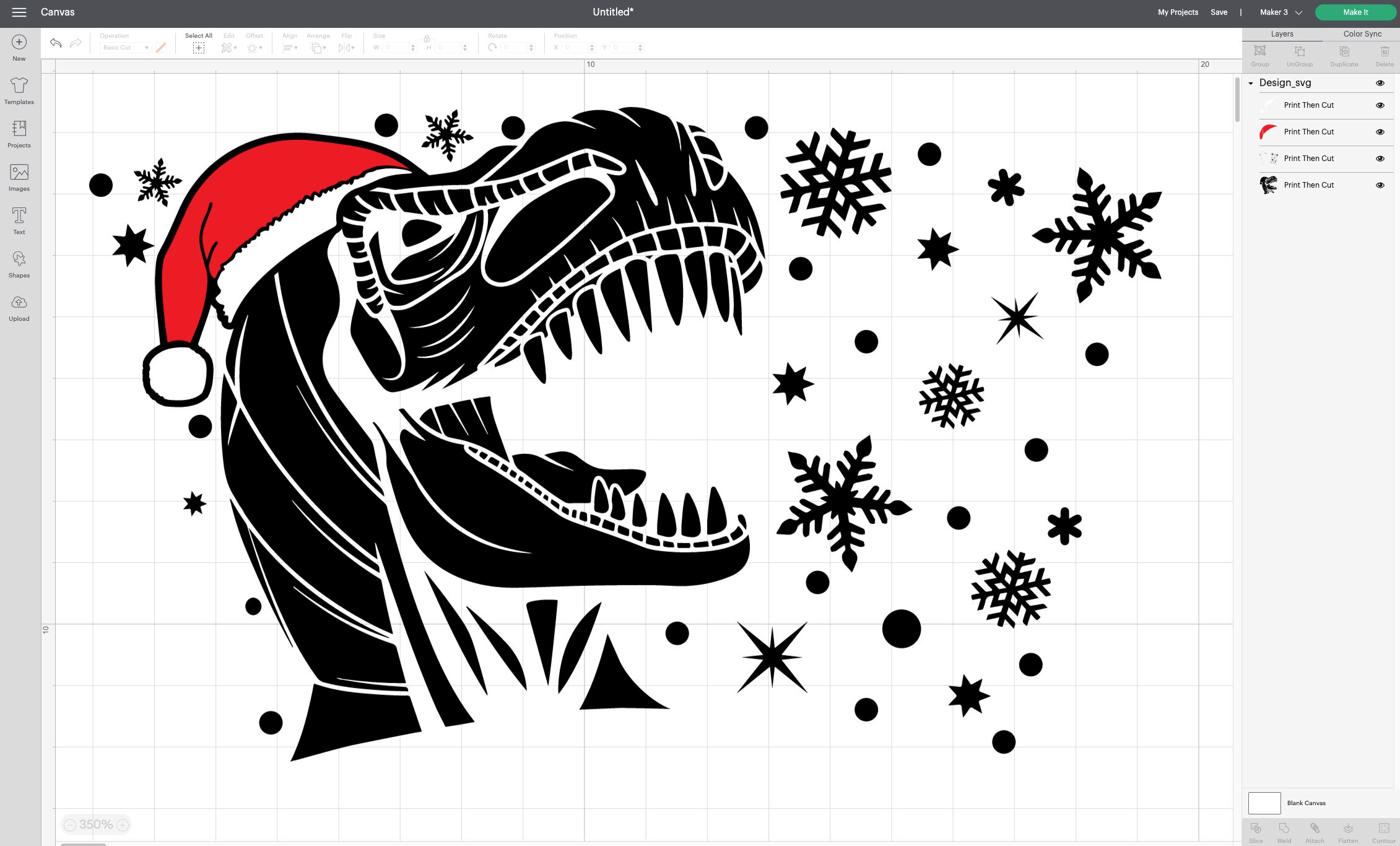 Christmasaurus T-rex Santa Christmas Wrap Venti Cold 24 Oz Cup - Etsy