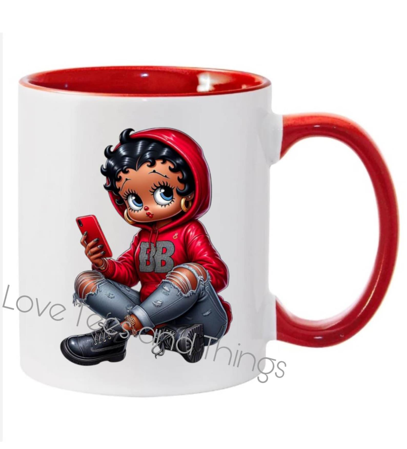 Betty Boop 15oz Mug - Classic Style, Urban, Afrocentric - Etsy
