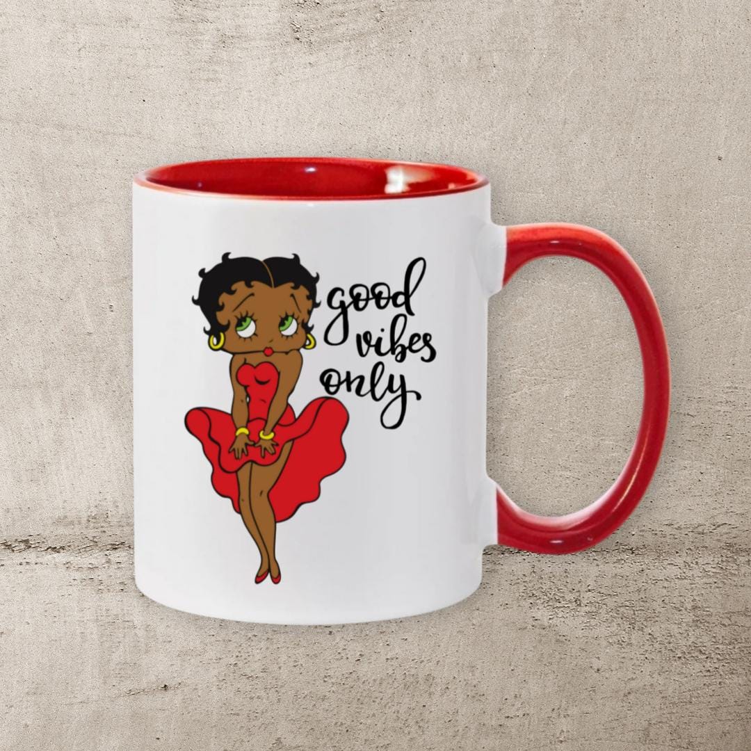 Betty Boop 15oz Mug - Classic Style, Urban, Afrocentric - Etsy
