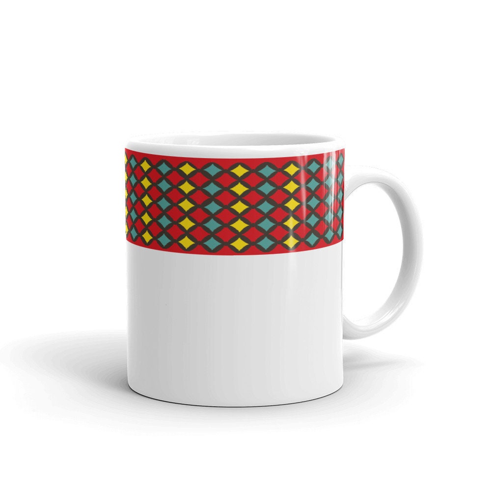 Ethiopian Tilet Mug, Coffee Cup, Habesha Mug - Etsy