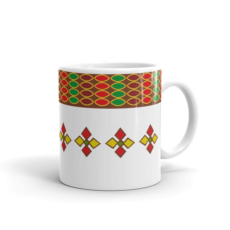 Ethiopian Mug, Coffee Cup, Habesha Mug, Ethiopian Tilet - Etsy