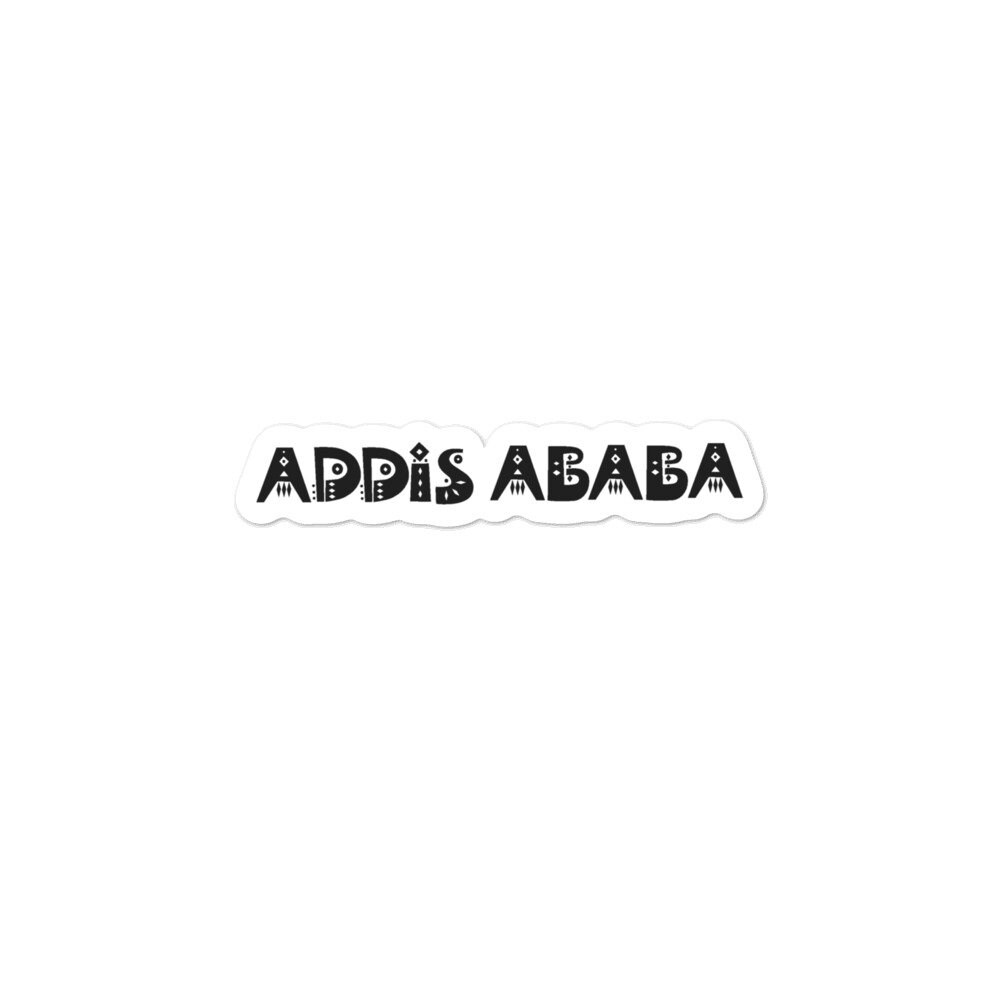 Addis Ababa Sticker - Etsy