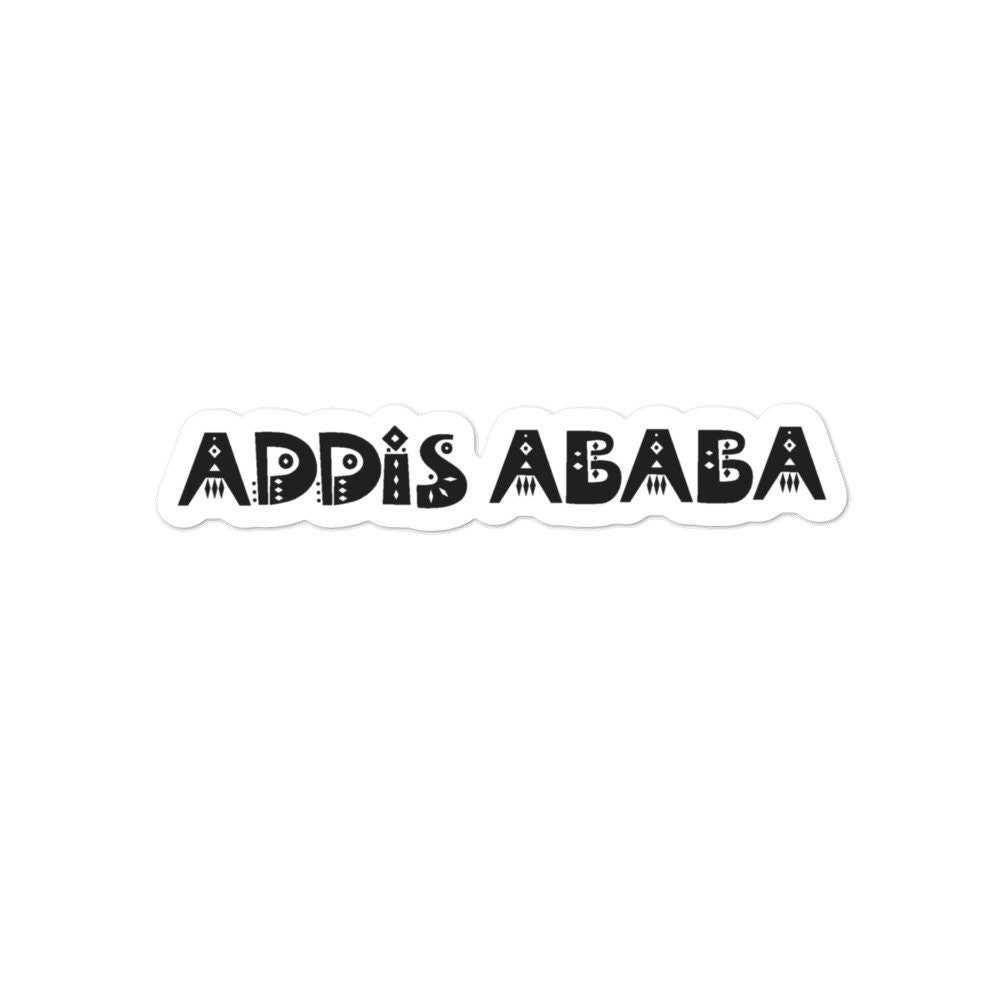 Addis Ababa Sticker - Etsy