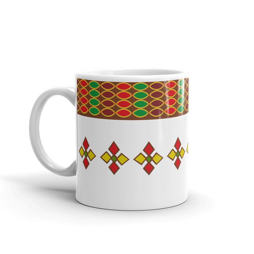 Ethiopian Mug, Coffee Cup, Habesha Mug, Ethiopian Tilet - Etsy