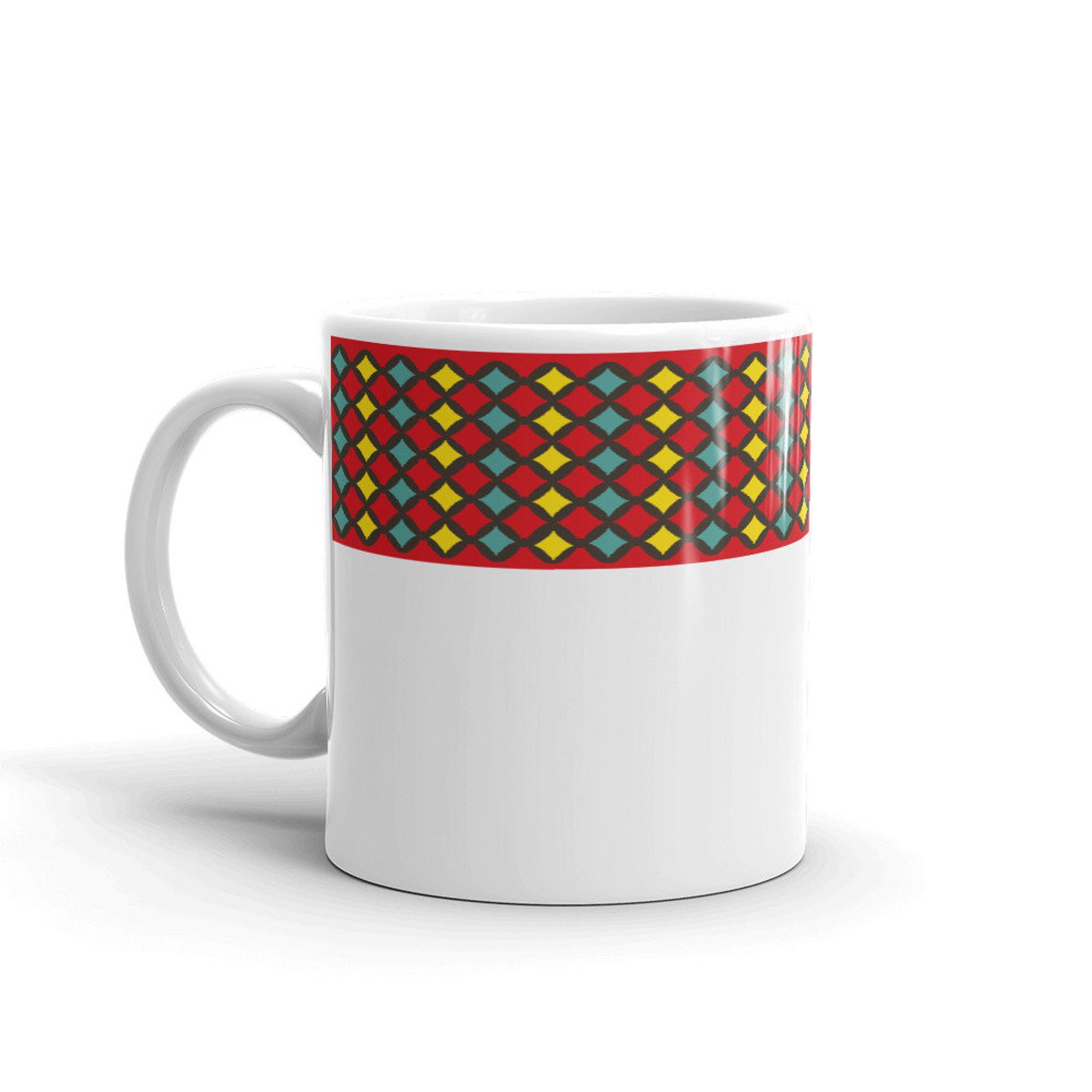 Ethiopian Tilet Mug, Coffee Cup, Habesha Mug - Etsy