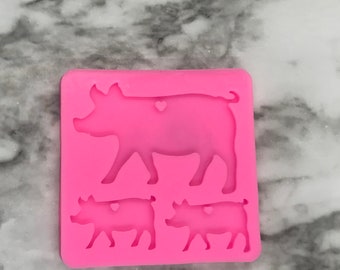 Pig Silicone Mold - Etsy
