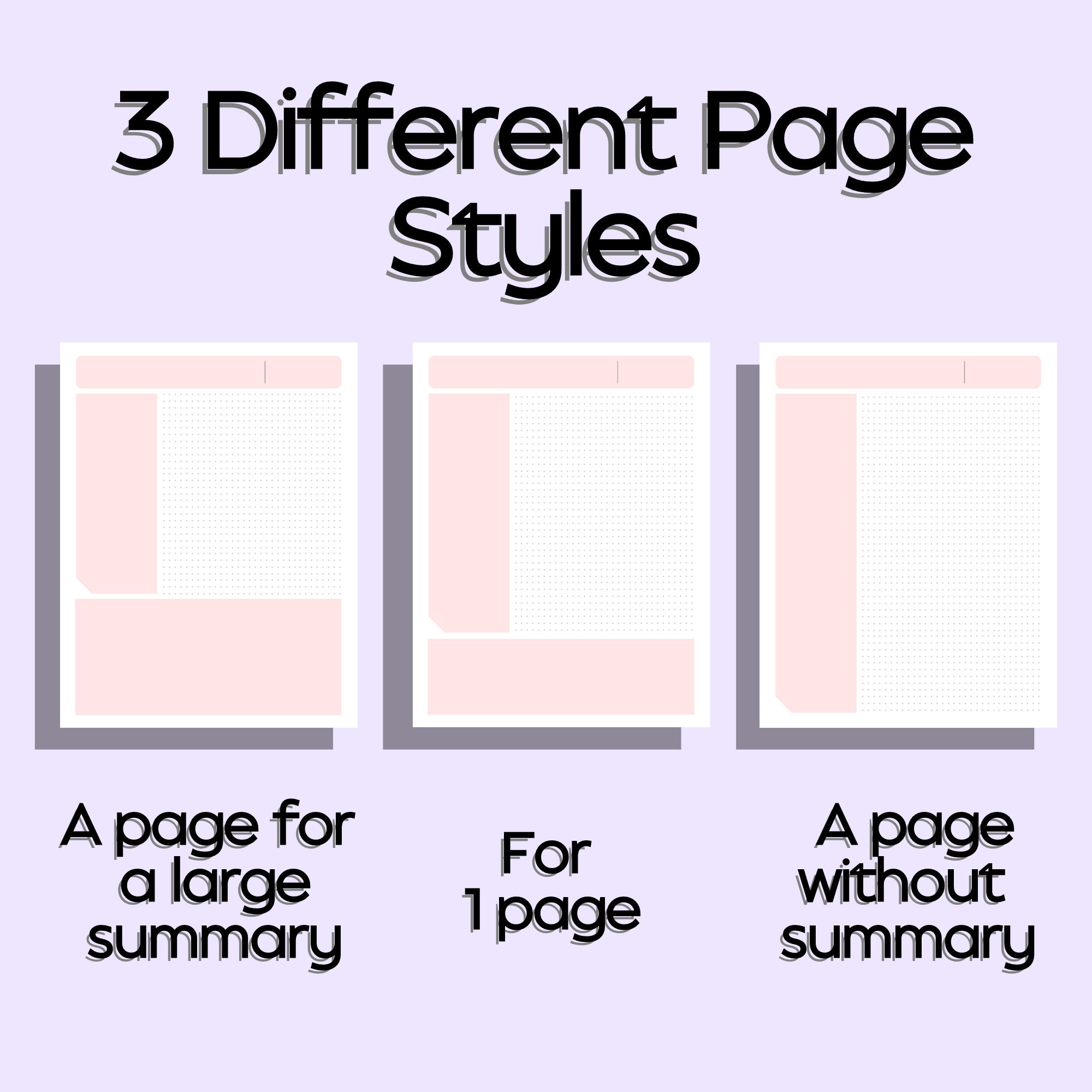 Cornell Notes Method Paper Pages Student Planner Digital - Etsy