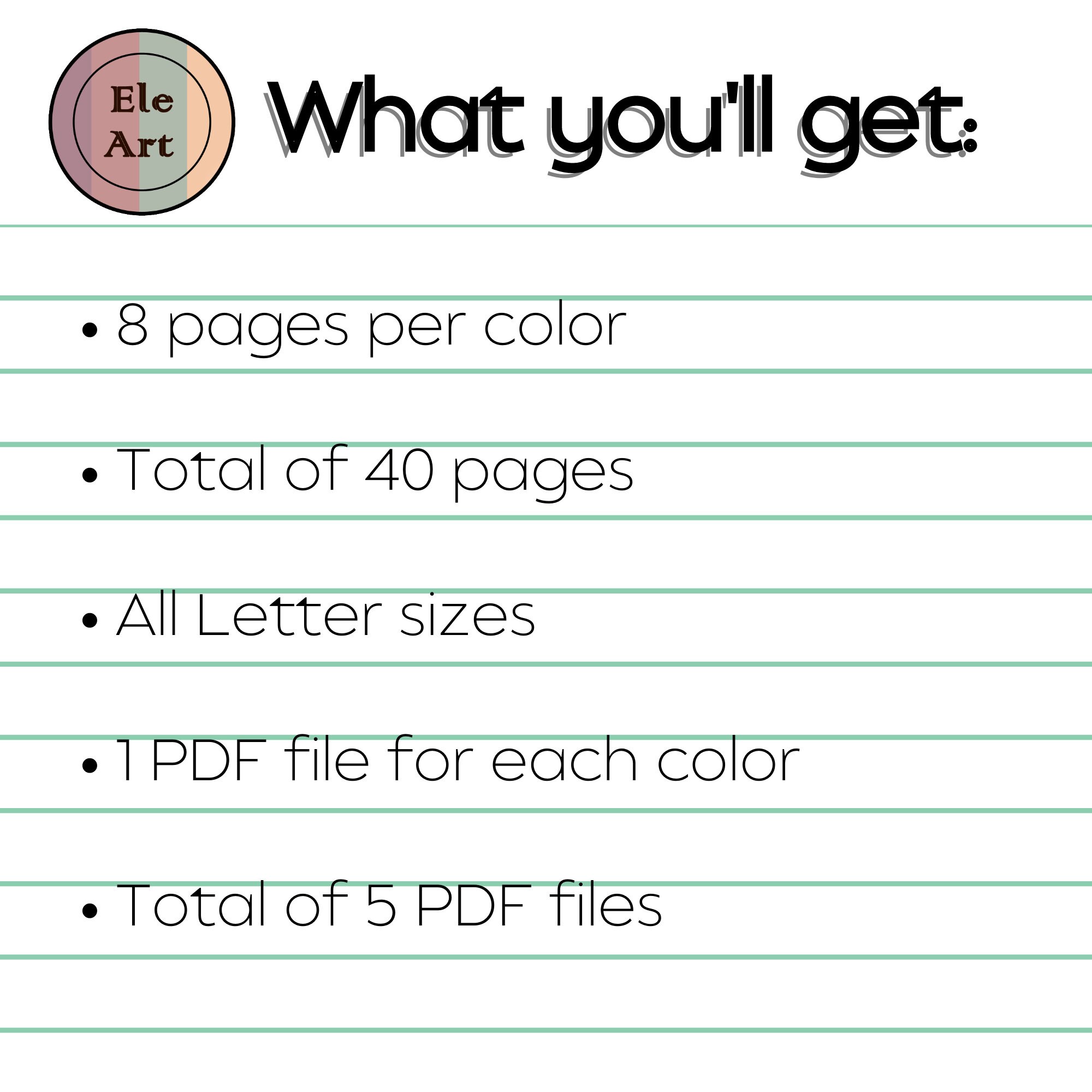 Study Terms Pages, Definitions and Vocabulary Pages, Glossary Template ...