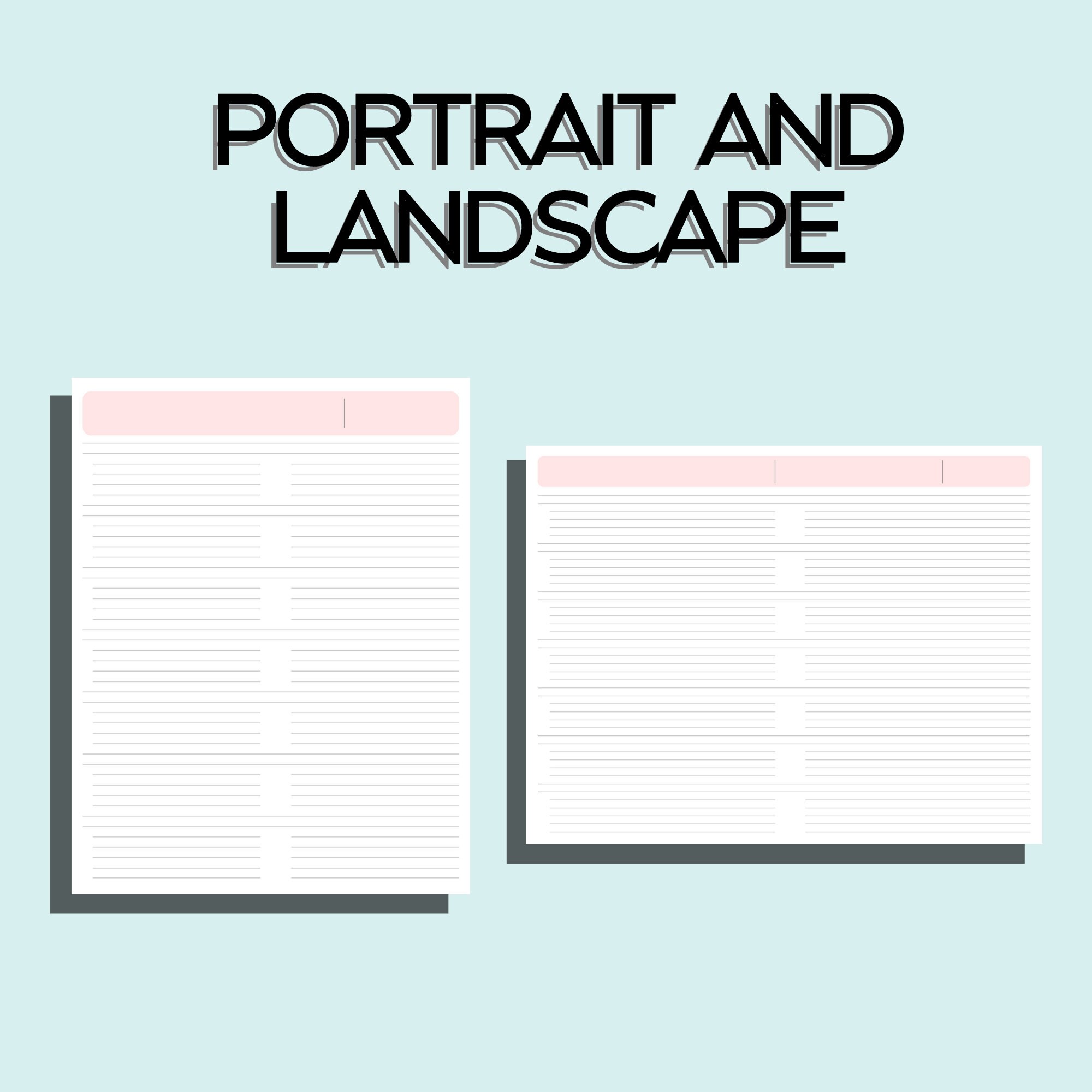 Note-taking Outline Method Pages Student Planner Digital Download ...