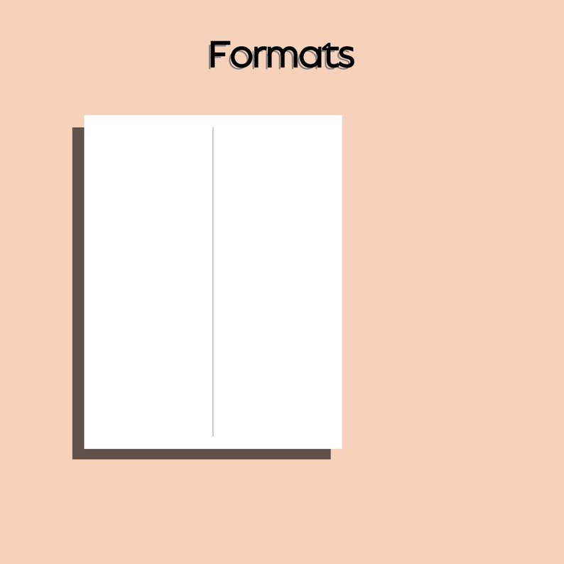 Split Half Notes Method Paper Pages, Student Planner, College Student ...