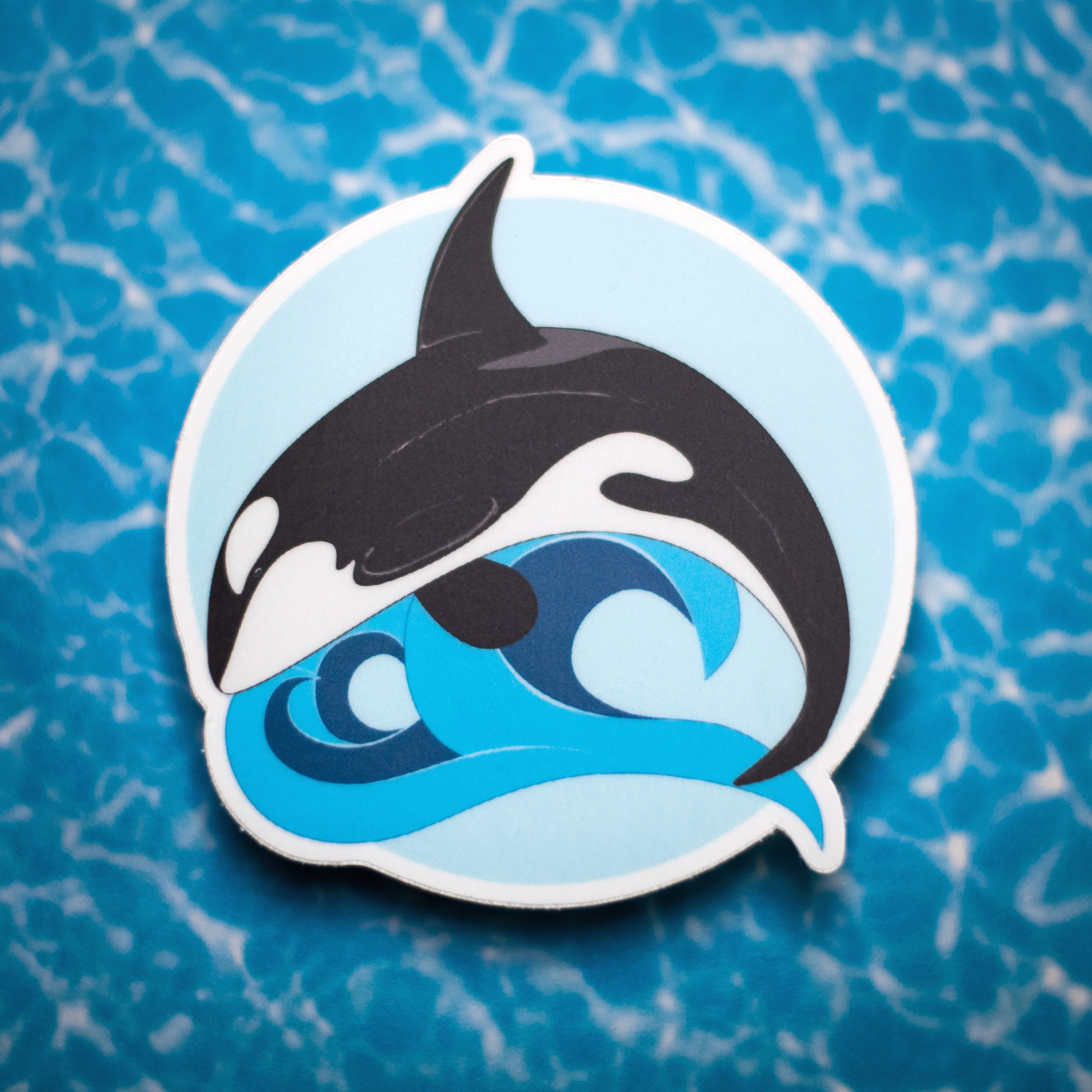 Wild Orca 3 Vinyl Sticker OR Magnet Make Waves Killer - Etsy Denmark