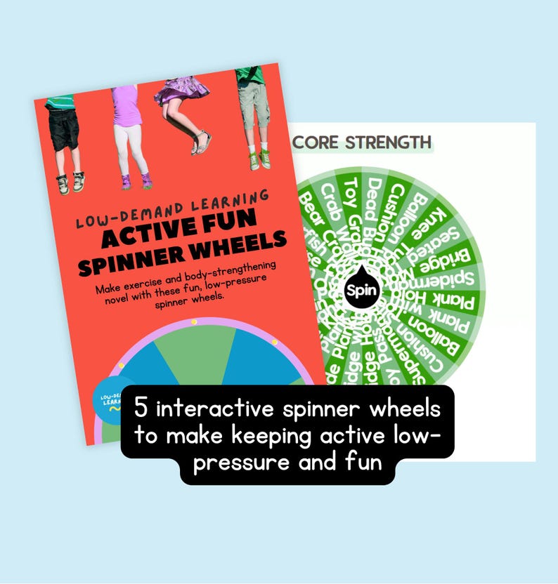 Low-demand Learning Pack for SEND, PDA, ADHD, Neurodivergent Kids ...